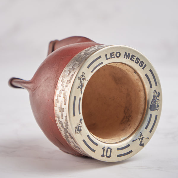 Argentinian Mate Cup for Yerba Mate - Imperial mate gourd Leo Messi ...