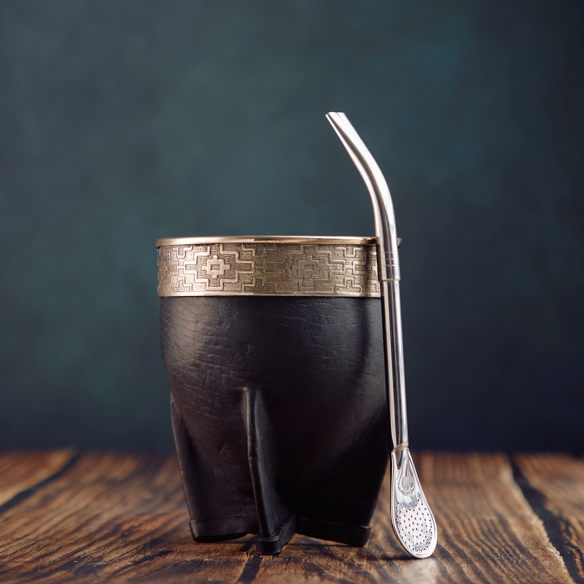 Argentinian Mate Cup for Yerba Mate - Imperial mate pampa gourd + stra ...